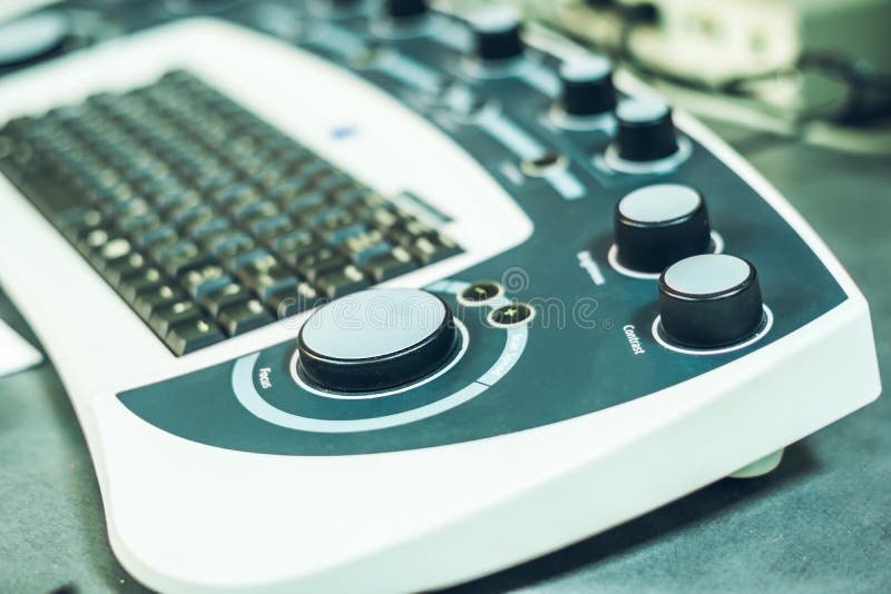 Control Panel of an Electron Microscope Stock Image - Image of industry ...