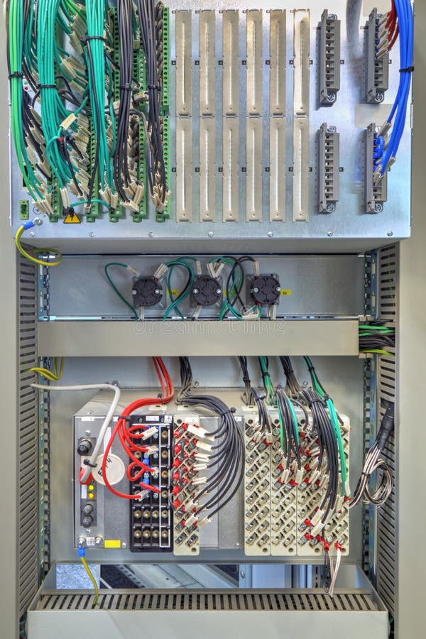 Control Panel with Electronic Devices Stock Photo - Image of device ...