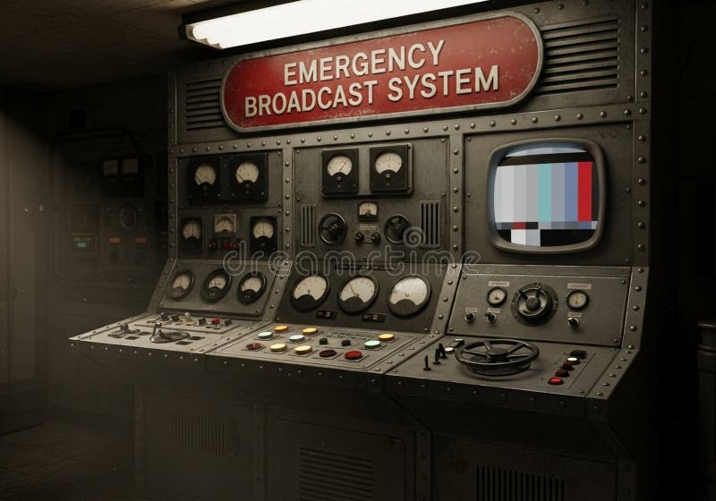 Emergency Broadcast System Stock Illustrations – 569 Emergency ...