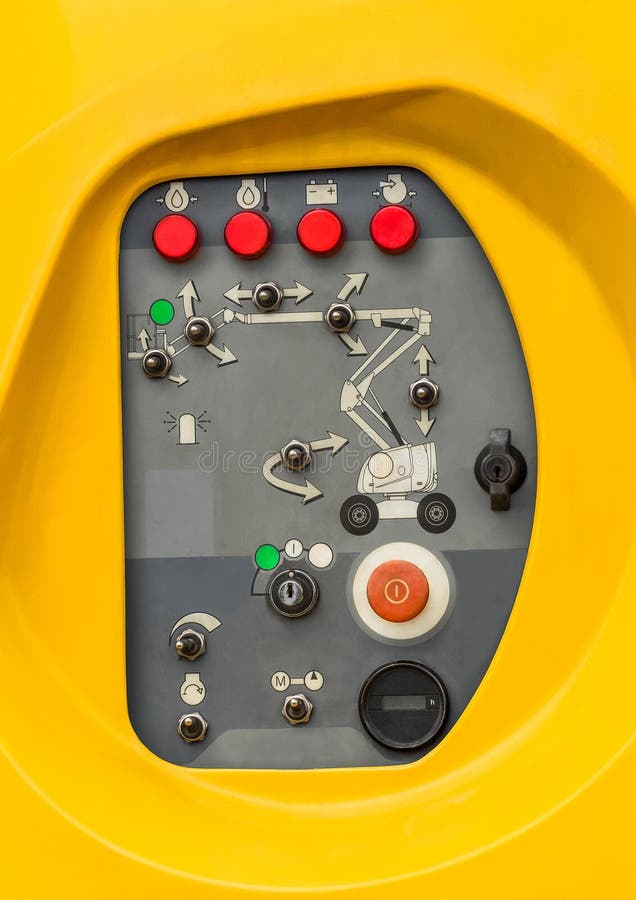 Telescopic Platform Crane Machine Work Lift Hydraulic High Mobile Stock ...