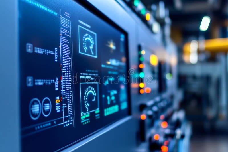 The Control Panel is Equipped with a Digital Display and Buttons for ...