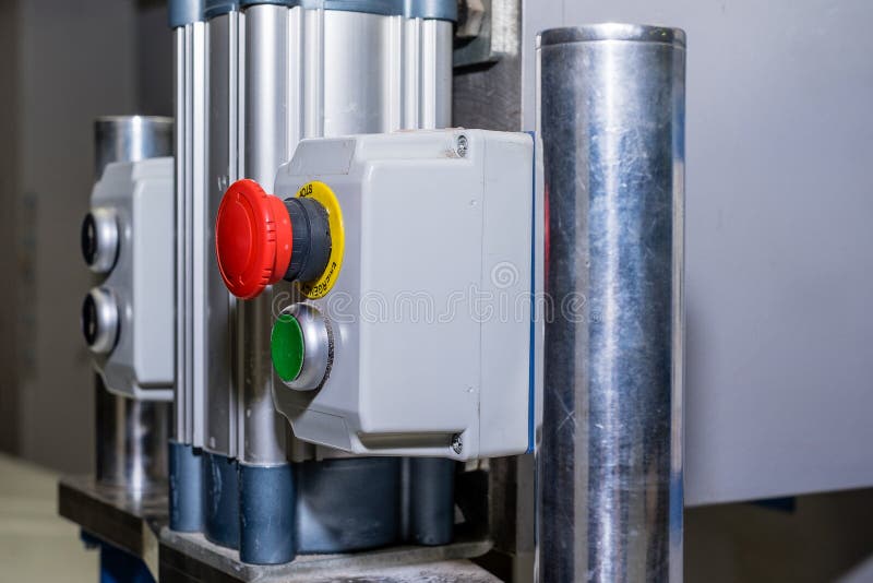 Control panel factory stock photo. Image of cable, electric - 104986182