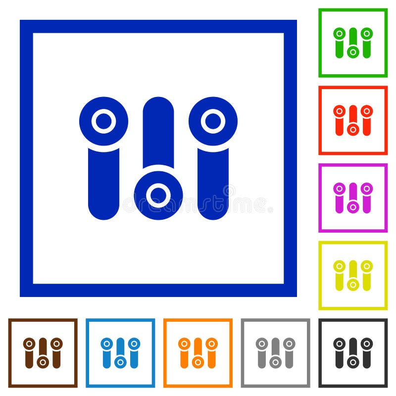 Control Panel icons stock vector. Illustration of designed - 3686475