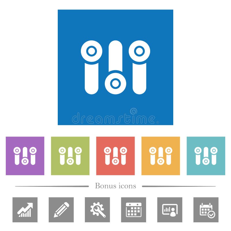 Control Panel icons stock vector. Illustration of designed - 3686475