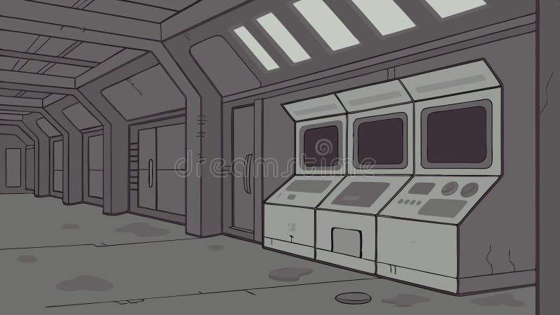 Control Panel Futuristic, Sci,fi Interface and Technology Console ...