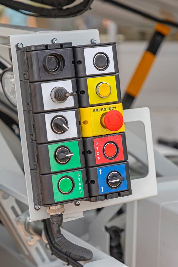 Control Panel Mobile Shelving Stock Photo - Image of storehouse ...