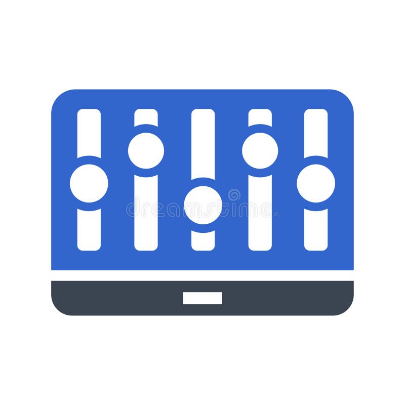 Control panel icon stock vector. Illustration of maintain - 181766141