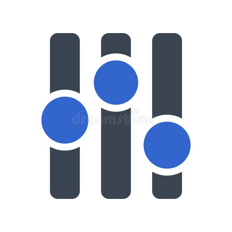 Control Panel Icon stock vector. Illustration of simple - 174827129