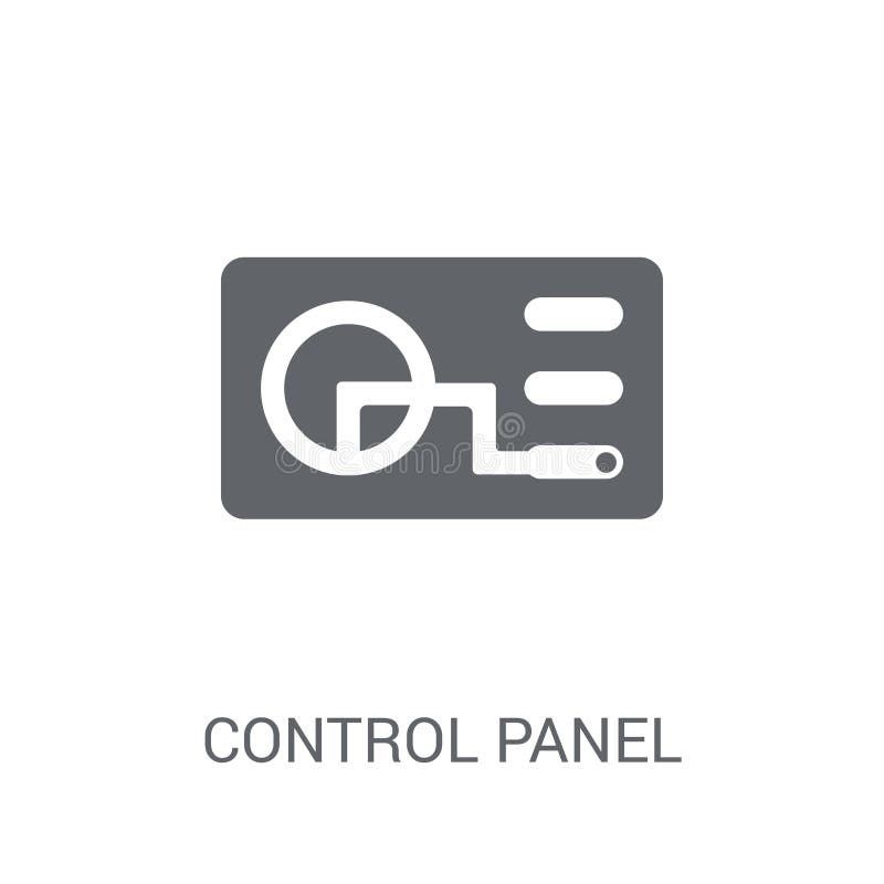 Control Panel Icon. Trendy Control Panel Logo Concept on White B Stock ...
