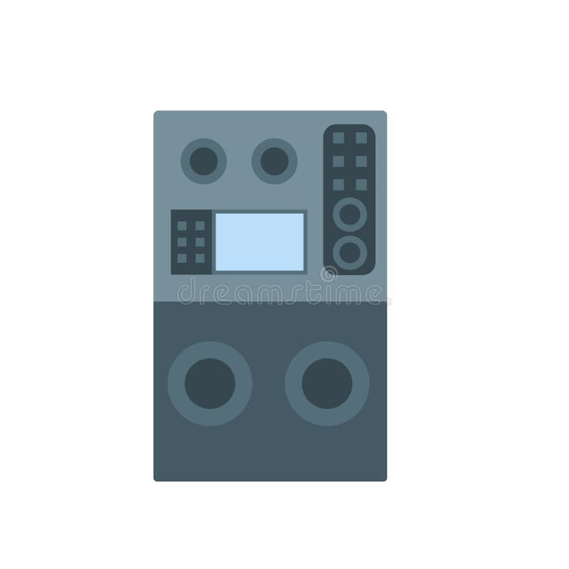 Control Panel Icon Vector Sign and Symbol Isolated on White Background ...