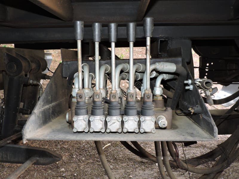 Control Panel, Industrial Control, and Their Levers Stock Photo - Image ...