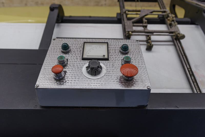 Industrial Machine for Cleaning and Sorting of Mussels Stock Photo ...