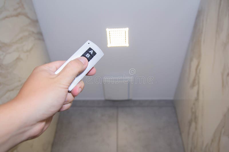 Control Panel for Remote Exhaust Ventilation and Lighting in the ...