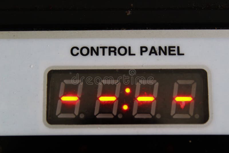 Control panel lights stock image. Image of display, digital - 127639081