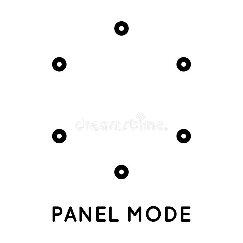 Control Panel Mode Icon. Power Indicator, Program Selection, Mode Value ...