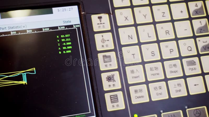 Modern Digital Factory Control Panel Showing Various Charts and Data ...