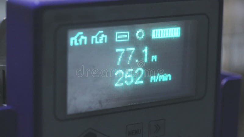 Control Panel of a Modern Machine. CNC Machine Monitor Screen. Modern ...