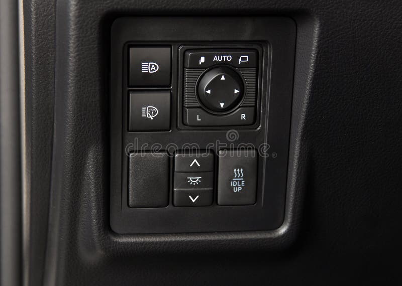 Car audio control buttons stock image. Image of inside - 32707067