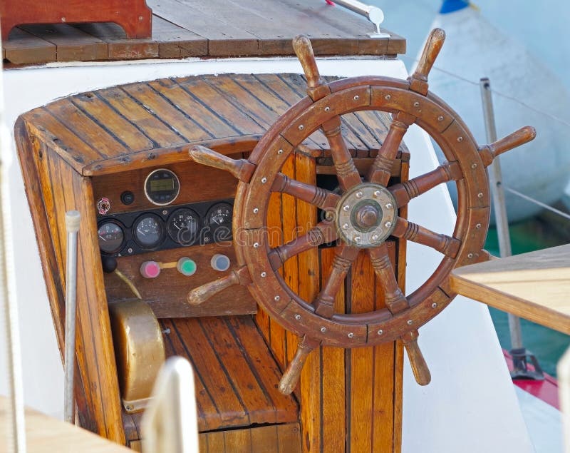 Motor boat control panel stock photo. Image of miscellaneous - 6099168