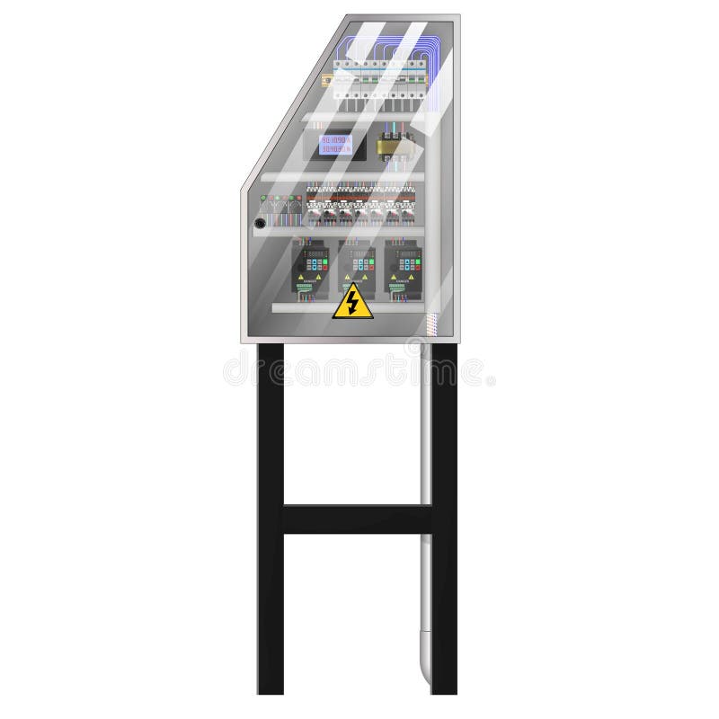 Control Panel. Production Control Panel and Control of Computer Devices ...