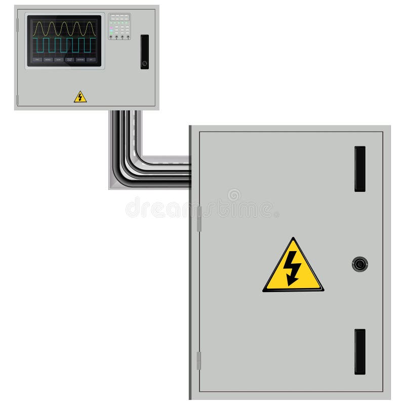 Control Panel. Production Control Panel and Control of Computer Devices ...