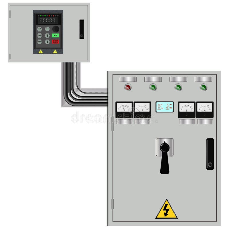 Control Panel. Production Control Panel and Control of Computer Devices ...