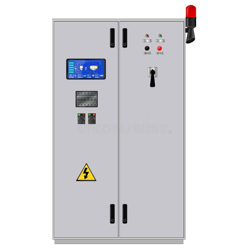 Control Panel. Production Control Panel and Control of Computer Devices ...