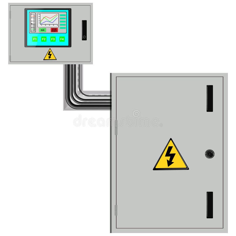 Control Panel. Production Control Panel and Control of Computer Devices ...