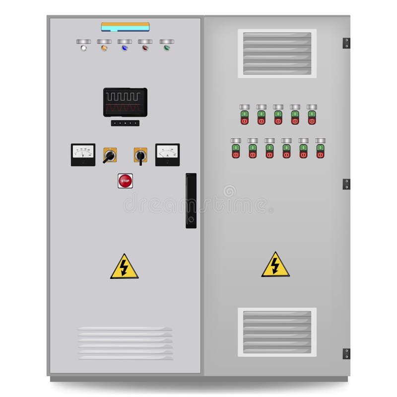 Control Panel. Production Control Panel and Control of Computer Devices ...