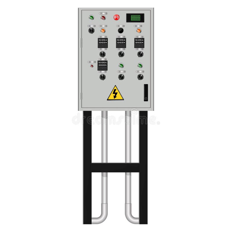 Control Panel. Production Control Panel and Control of Computer Devices ...