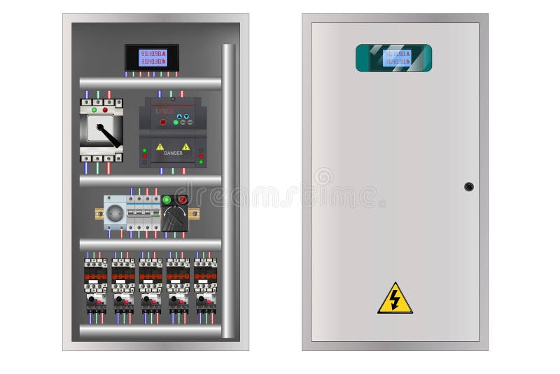 Control Panel. Production Control Panel and Control of Computer Devices ...