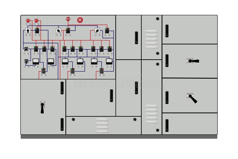 Control Panel. Production Control Panel and Control of Computer Devices ...