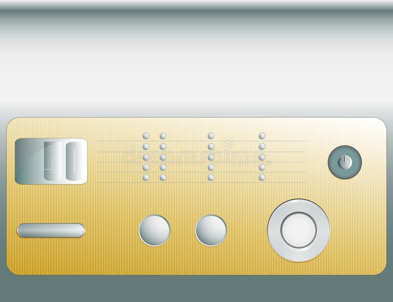 Control panel buttons stock vector. Illustration of button - 5610664