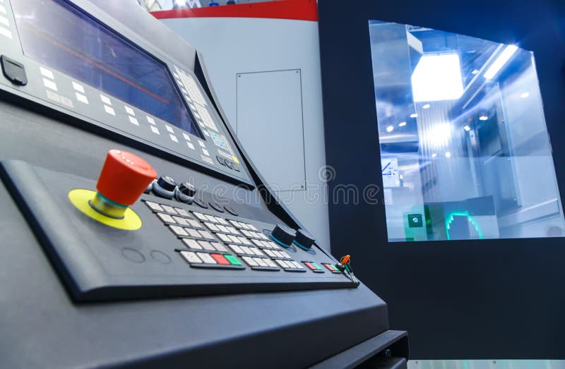 Control Panel for Sheet Metalworking Modern Cnc Turret Punch Press ...