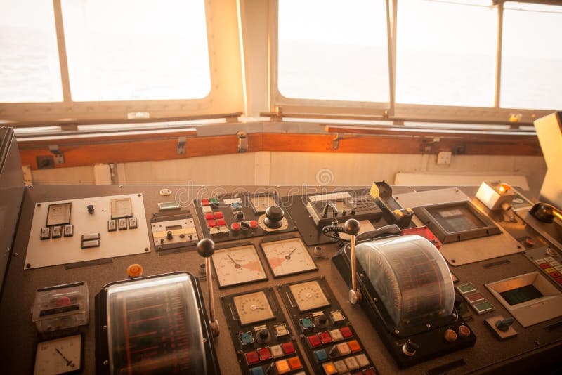 Control panel of a ship stock photo. Image of switch - 139705938