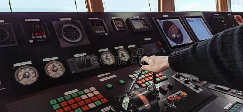 Illuminated Ship Control Panel Stock Photos - Free & Royalty-Free Stock ...