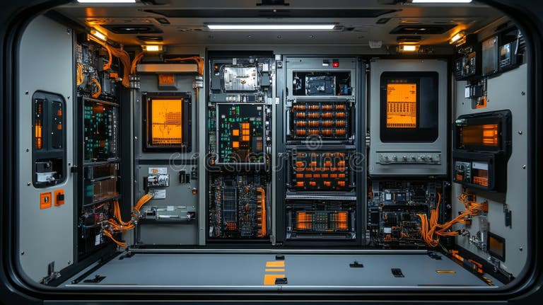 Advanced Control Panel for Industrial Applications in Engineering and ...