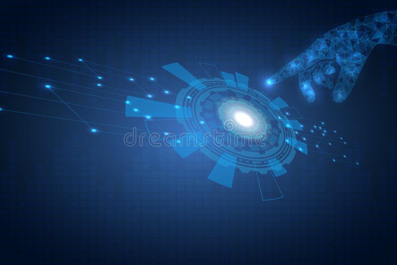 Control Panel of the Smart Home System. Turned To the Side ...