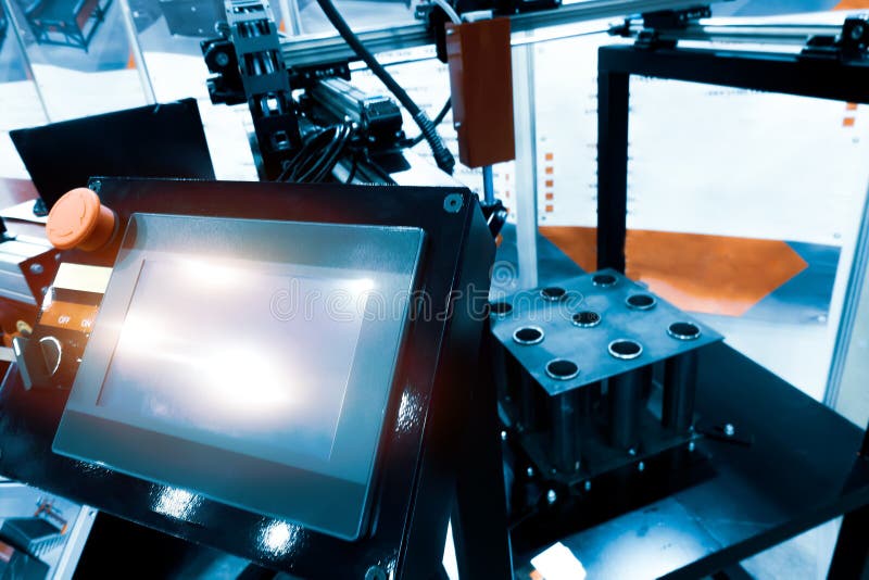 Control Panel with Joystick for Unmanned Aerial Vehicle Stock Photo ...