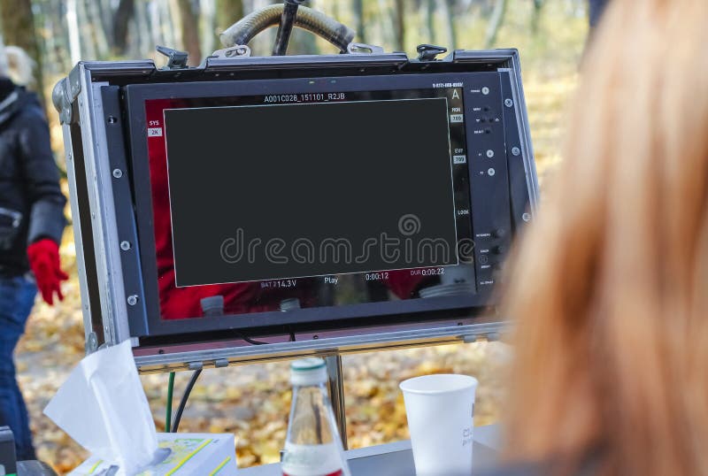 Control Panel in a Studio Which Shoots Film Stock Photo - Image of ...