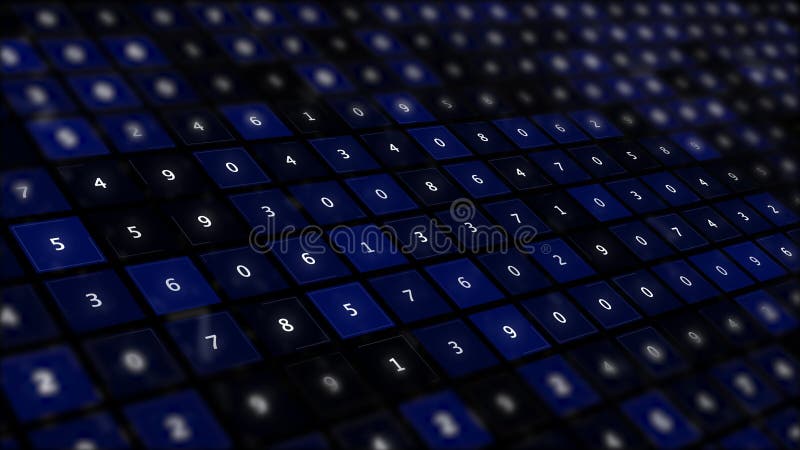 Control Panel Texture with Lots of Buttons. Stock Illustration ...