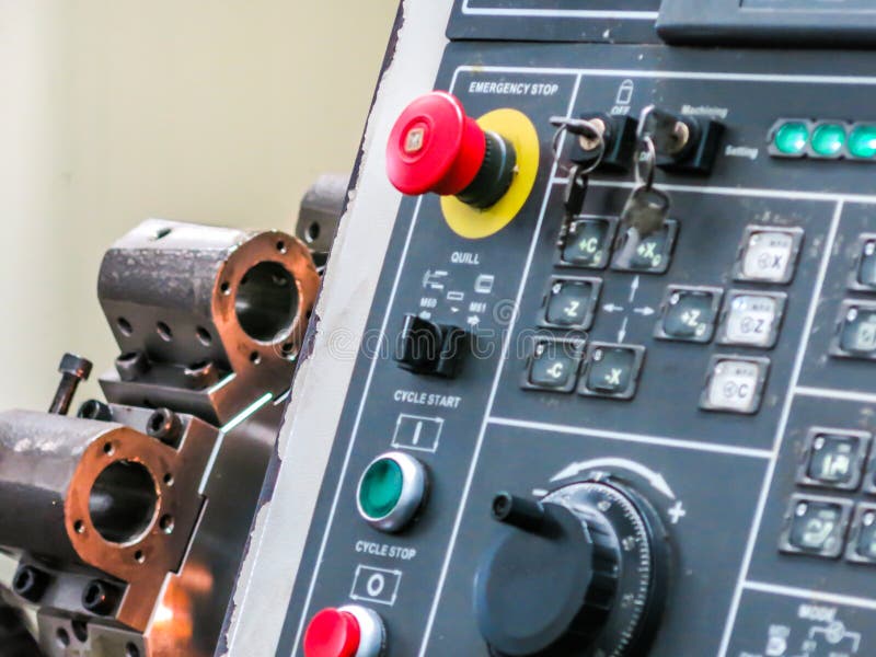 The Control Panel To Operate through the Digital Screen of the Machine ...