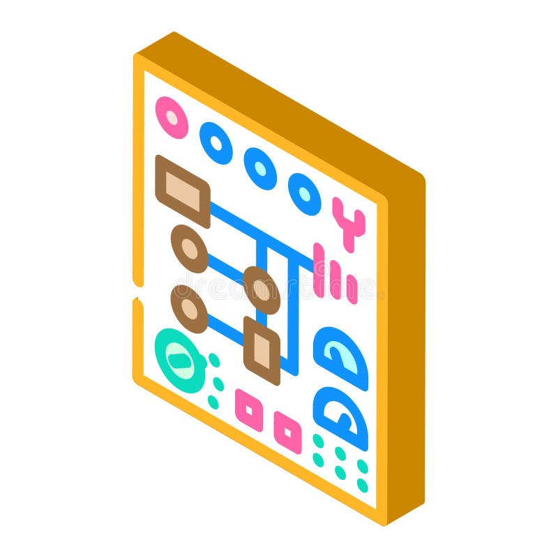 Control Panel Tool Work Isometric Icon Vector Illustration Stock Vector ...