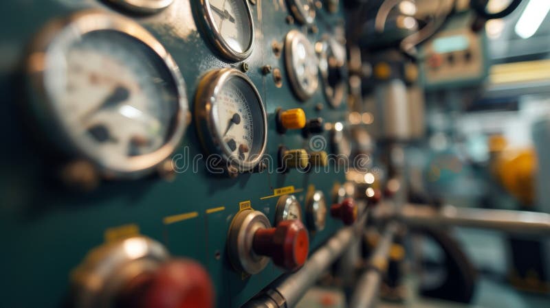 A Control Panel with Various Buttons and S Used To Regulate the ...