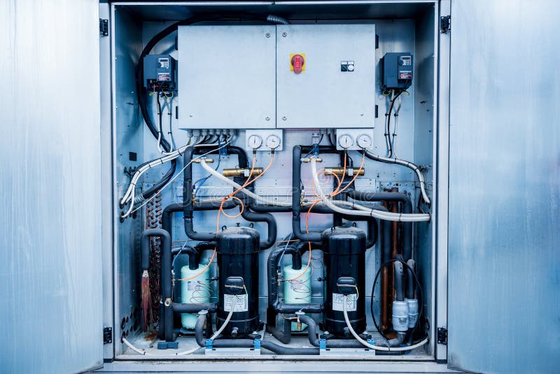 Control Panels and Frequency Converters in the Supply Section of the ...