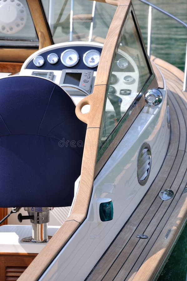 Control Platform of a Yacht Stock Image - Image of equipment, marine ...