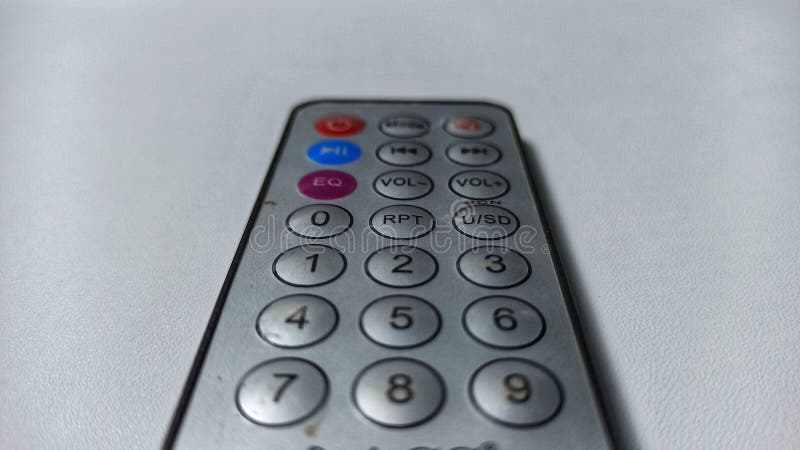 Control Remoto Dvd Plateado Para Fondo Imagen de archivo - Imagen de ...