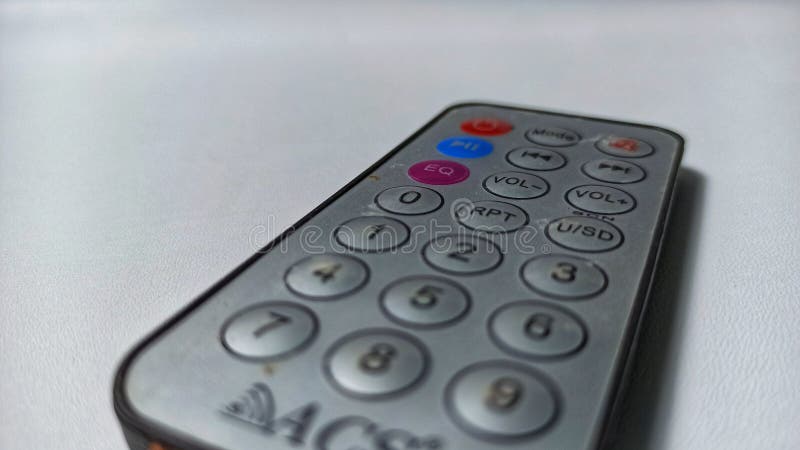 Control Remoto Dvd Plateado Para Fondo Imagen de archivo - Imagen de ...