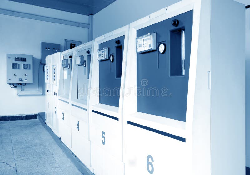 Control Room stock photo. Image of automation, amps, consumption - 50500928