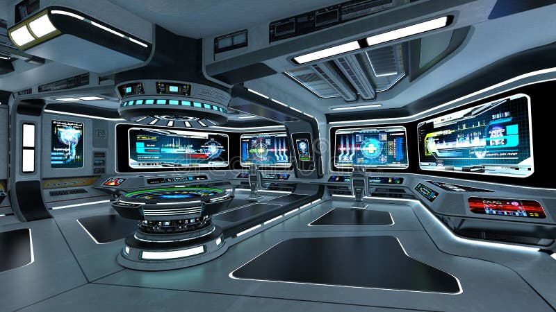 Control room stock illustration. Illustration of room - 58370889
